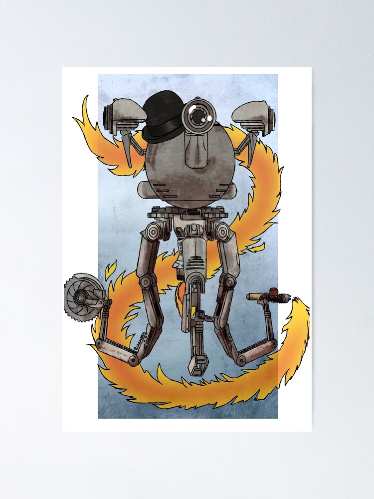 "Codsworth Fallout 4" Poster by Rusembell | Redbubble