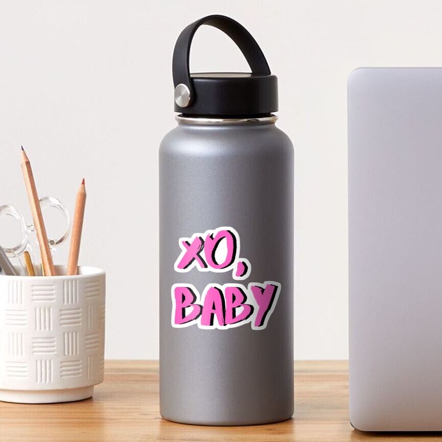 "xo, baby" Sticker by GrasslandDesign | Redbubble
