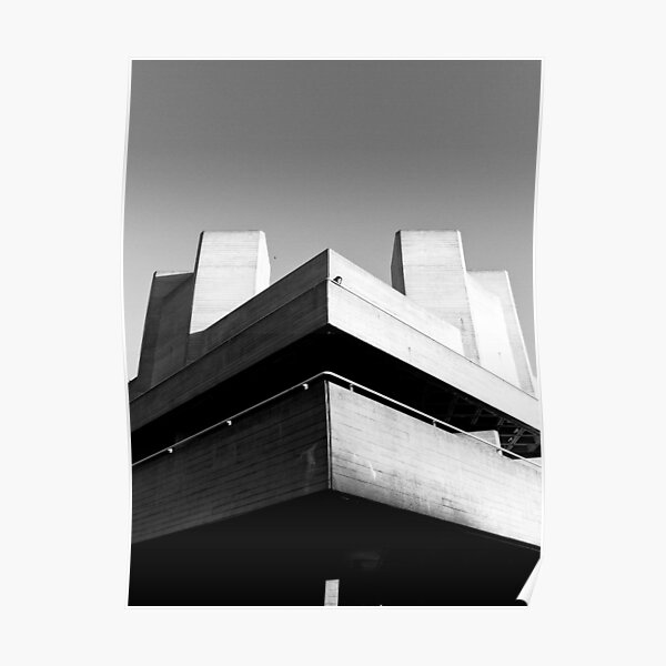 Architecture Brutalist Posters | Redbubble