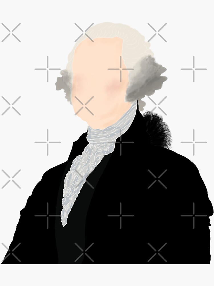 "George Washington" Sticker for Sale by mrsakon96 | Redbubble