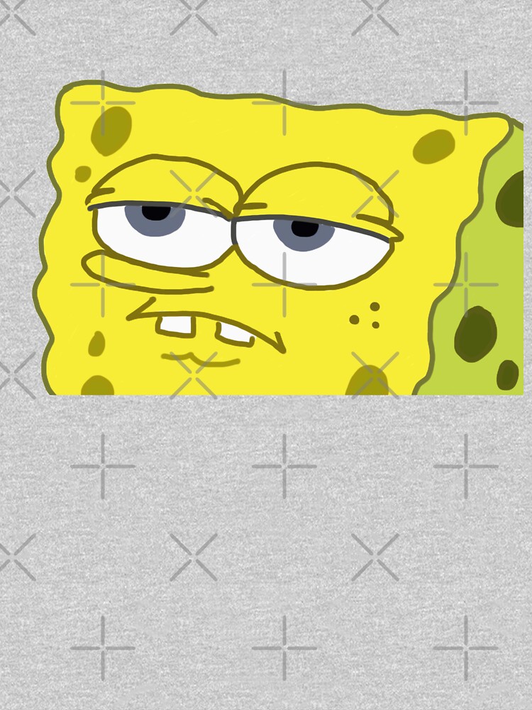 "Unimpressed Spongebob" T-shirt by Rob-Smith | Redbubble | sponge t ...