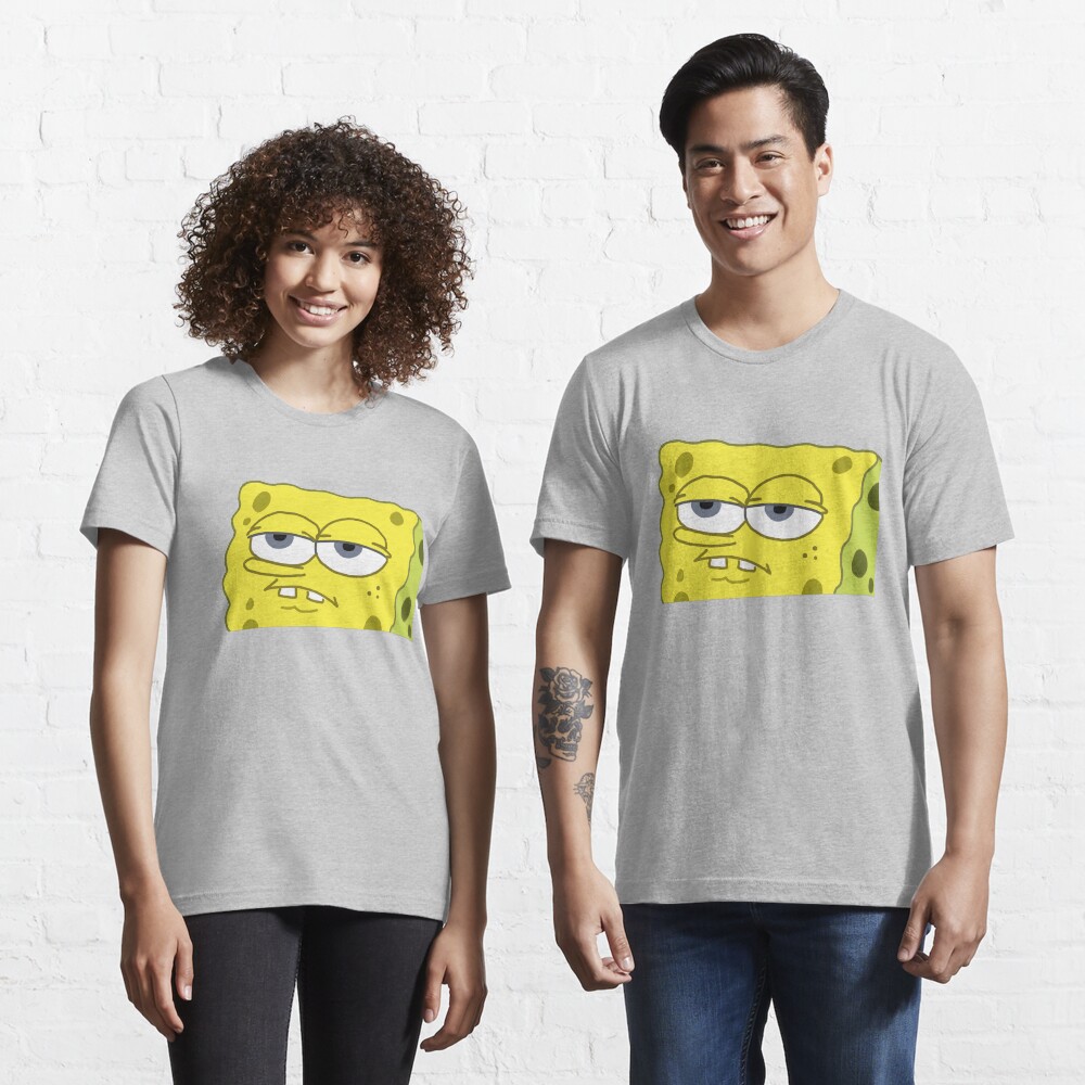 "Unimpressed Spongebob" T-shirt by Rob-Smith | Redbubble | sponge t ...