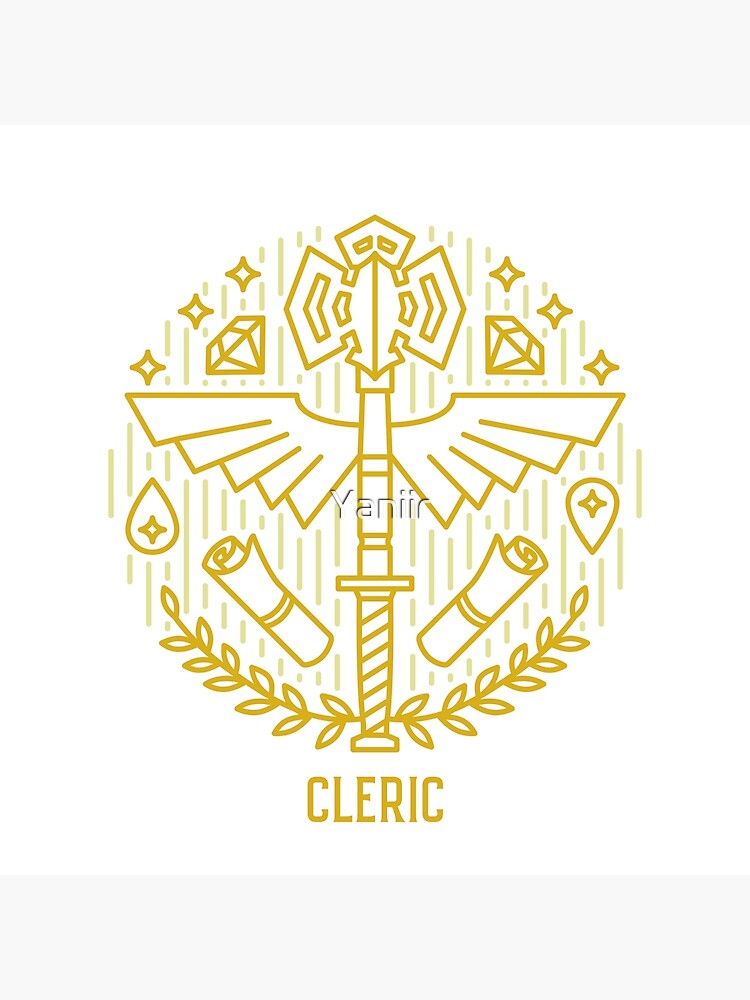 "Cleric" Poster by Yaniir | Redbubble