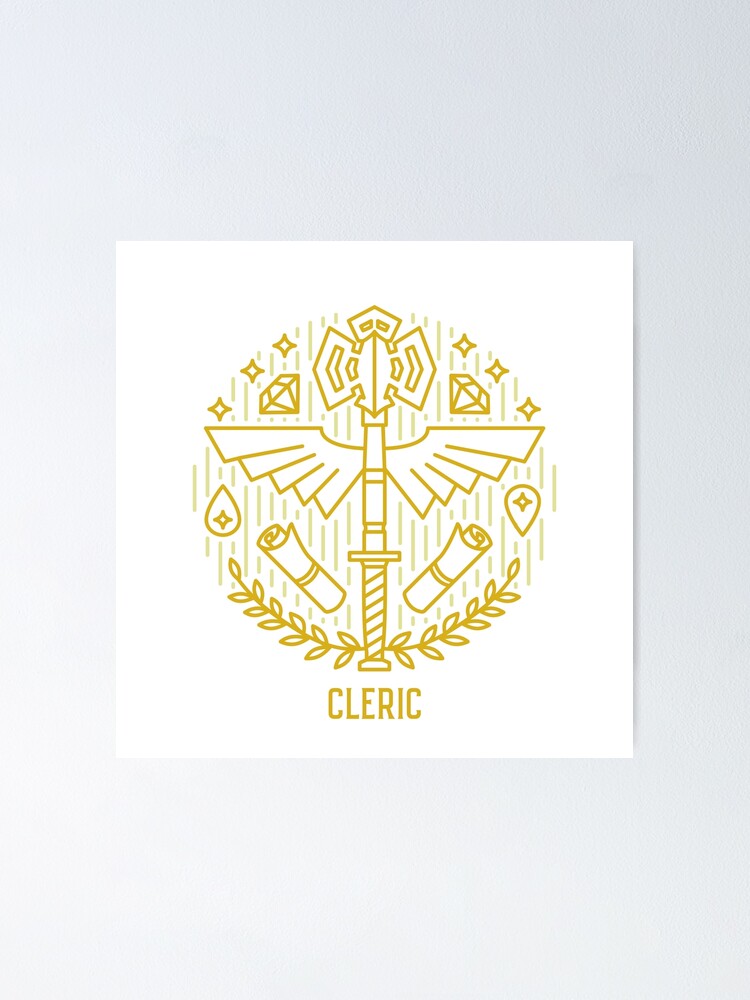 "Cleric" Poster by Yaniir | Redbubble