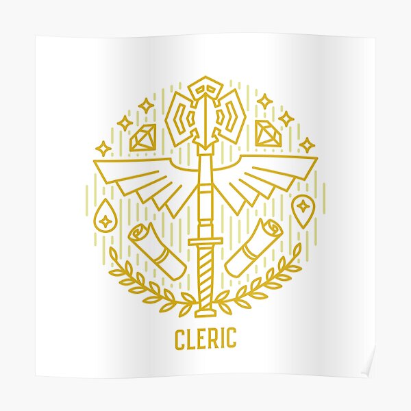 "Cleric" Poster by Yaniir | Redbubble