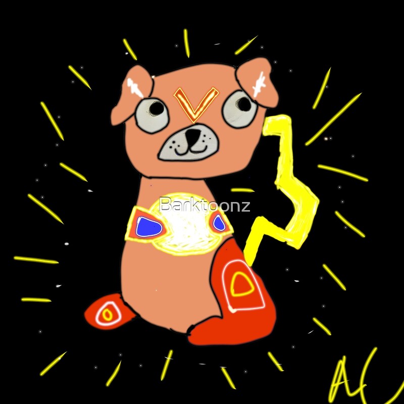 "The Greedy Pug" by Barktoonz | Redbubble