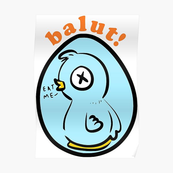 "KAWAII BALUT Sticker" Poster by aydapadi | Redbubble
