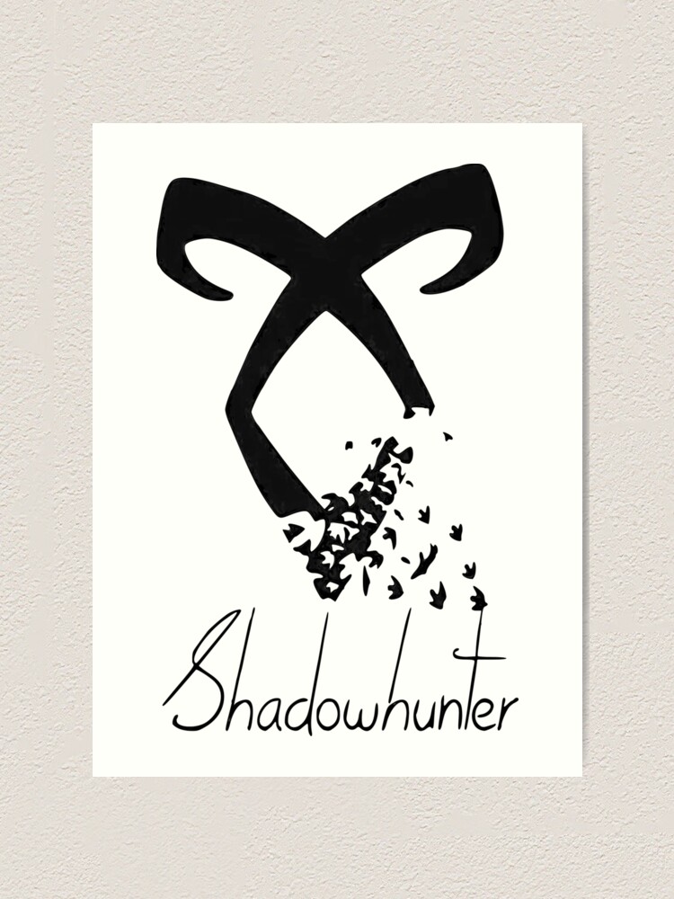 "Shadowhunter symbol" Art Print by KikkaT | Redbubble