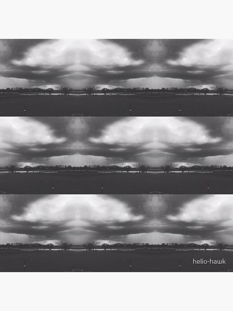 "mushroom clouds " Sticker for Sale by helio-hawk | Redbubble