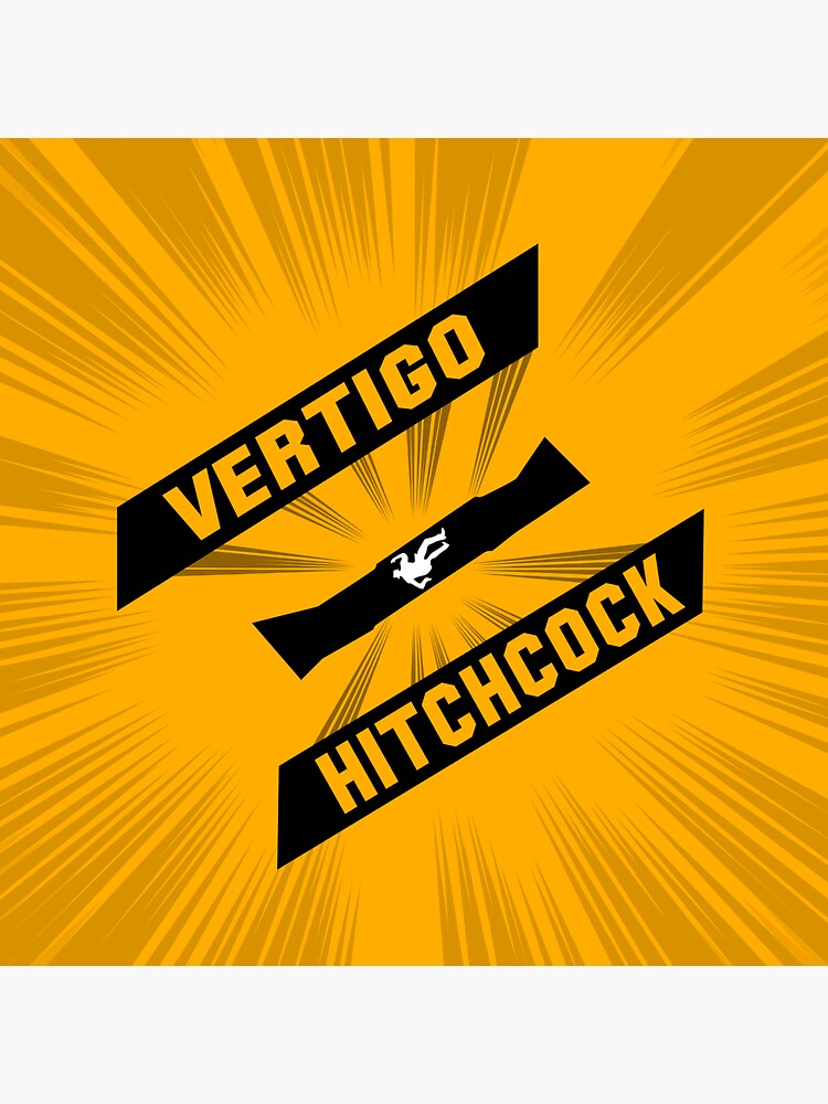 "Vertigo Alfred Hitchcock" Sticker for Sale by LICENSEDLEGIT | Redbubble