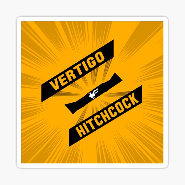 "Vertigo Alfred Hitchcock" Sticker for Sale by LICENSEDLEGIT | Redbubble