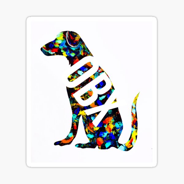 "OBX Dog " Sticker for Sale by barryknauff | Redbubble