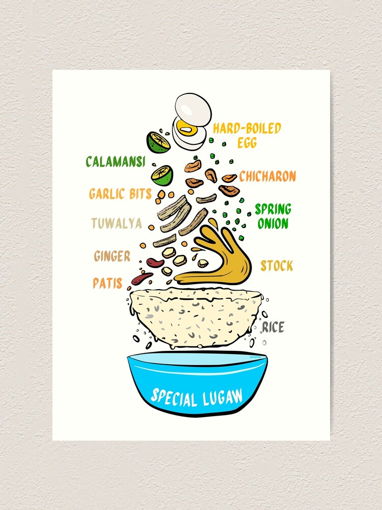 "SPECIAL LUGAW FILIPINO CONGEE Shirt" Art Print for Sale by aydapadi ...