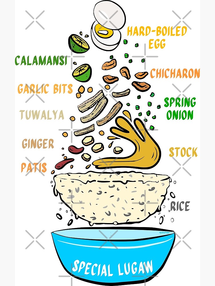 "SPECIAL LUGAW FILIPINO CONGEE Shirt" Poster by aydapadi | Redbubble