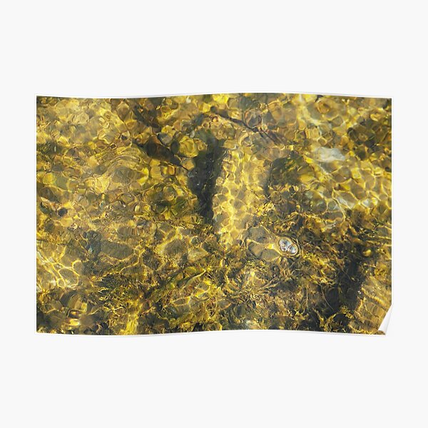 "Riverbed Texture" Poster for Sale by FayFreshwater | Redbubble