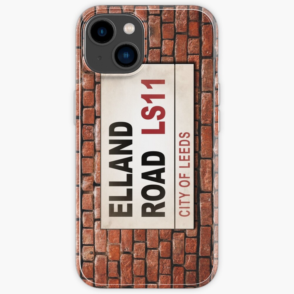 "Elland Road Street Sign" iPhone Case for Sale by rogue-design | Redbubble