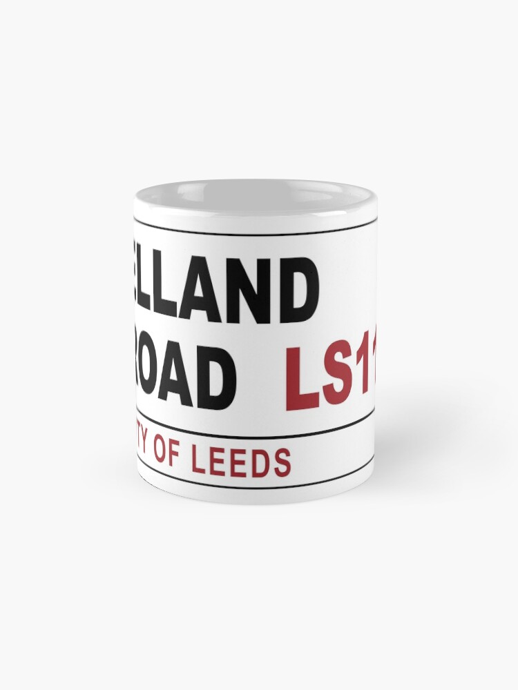 "Elland Road Street Sign" Mug by rogue-design | Redbubble