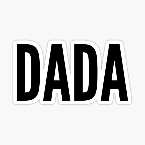 Dada Stickers | Redbubble