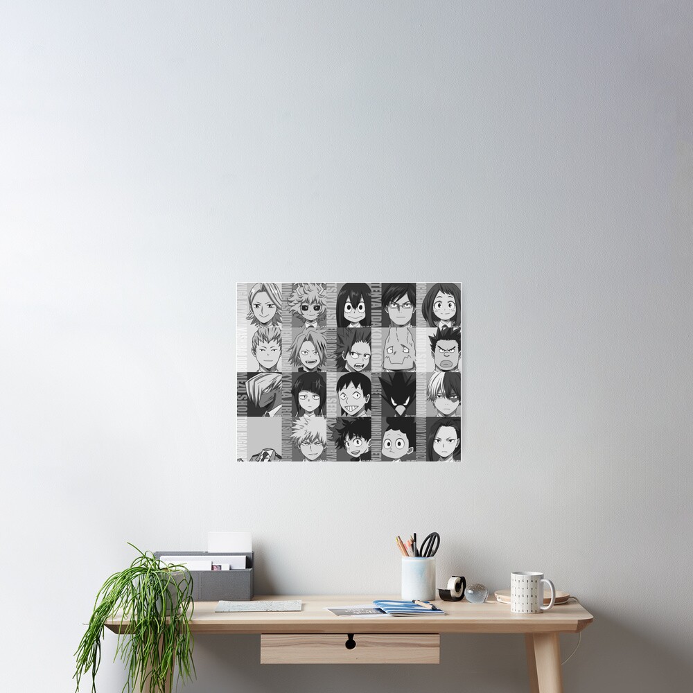 "Class 1-A" Poster by SharkiDoodles | Redbubble