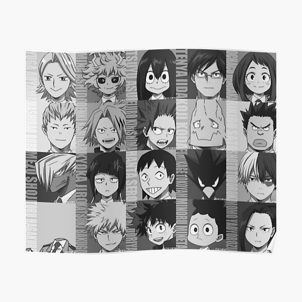 "Class 1-A" Poster by SharkiDoodles | Redbubble