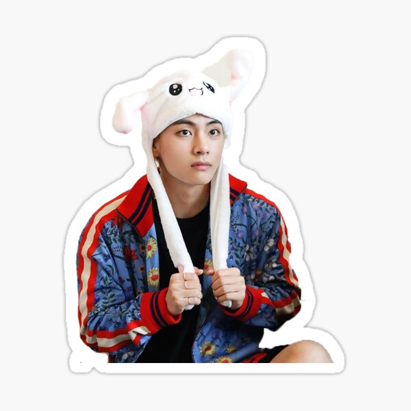 "V BTS" Sticker by GlutenFreeWater | Redbubble