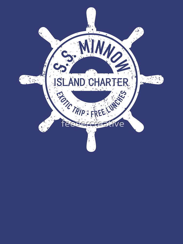 "S.S. Minnow Graphic Tee" T-shirt for Sale by feedercreative ...