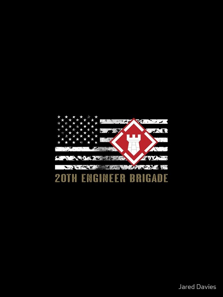 "20th Engineer Brigade (Distressed Flag)" iPhone Case for Sale by ...