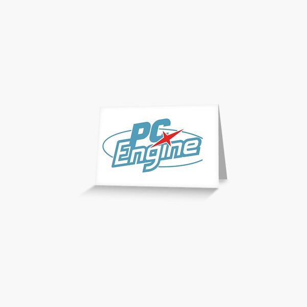 "PC Engine logo" Greeting Card by MatthewCHRC | Redbubble