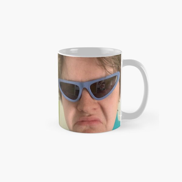 "Lewis Capaldi with purple funky glasses" Coffee Mug by Etchedclothing ...