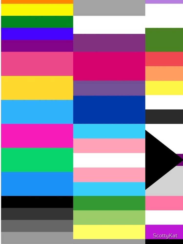 Lgbt Pride Flags Collage Iphone Case For Sale By Scottykat Redbubble