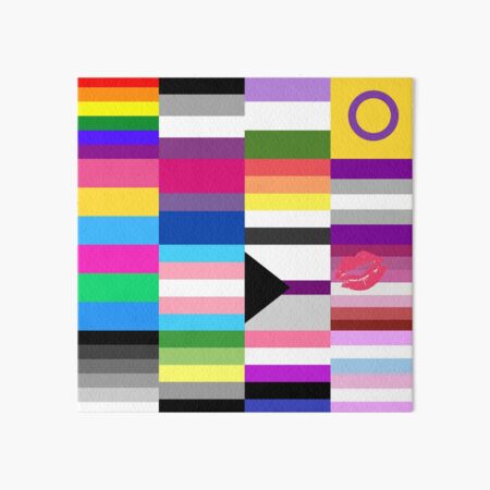 "LGBT Pride Flags Collage" Art Board Print by ScottyKat | Redbubble