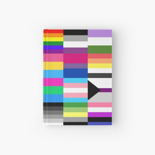 "LGBT Pride Flags Collage" Hardcover Journal for Sale by ScottyKat ...