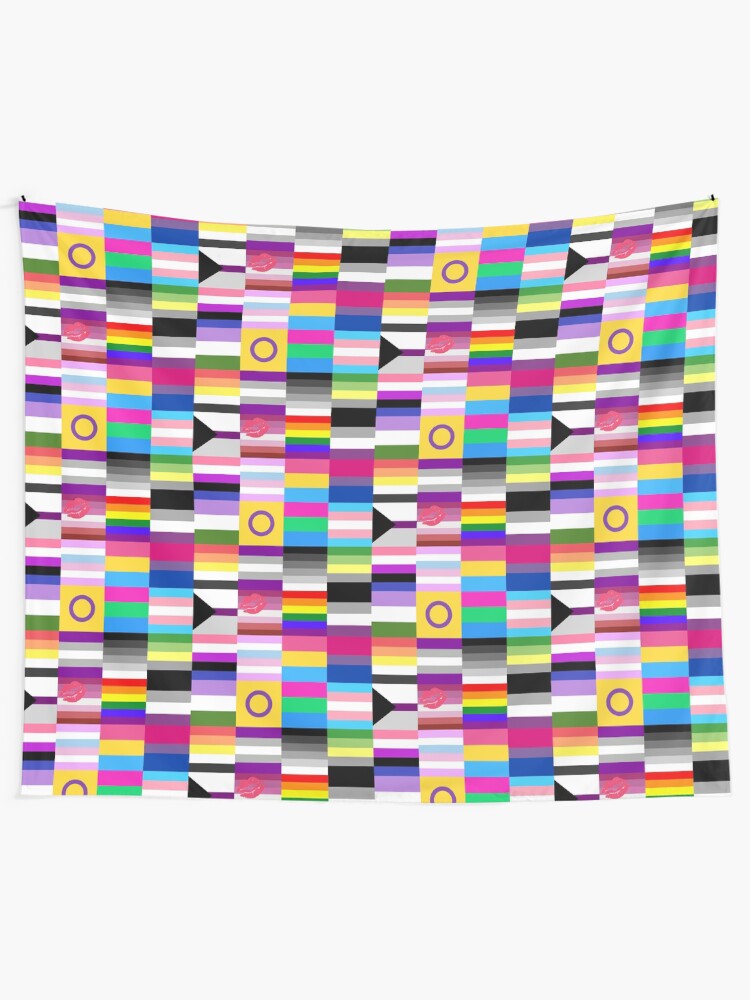 "LGBT Pride Flags Collage" Tapestry by ScottyKat | Redbubble