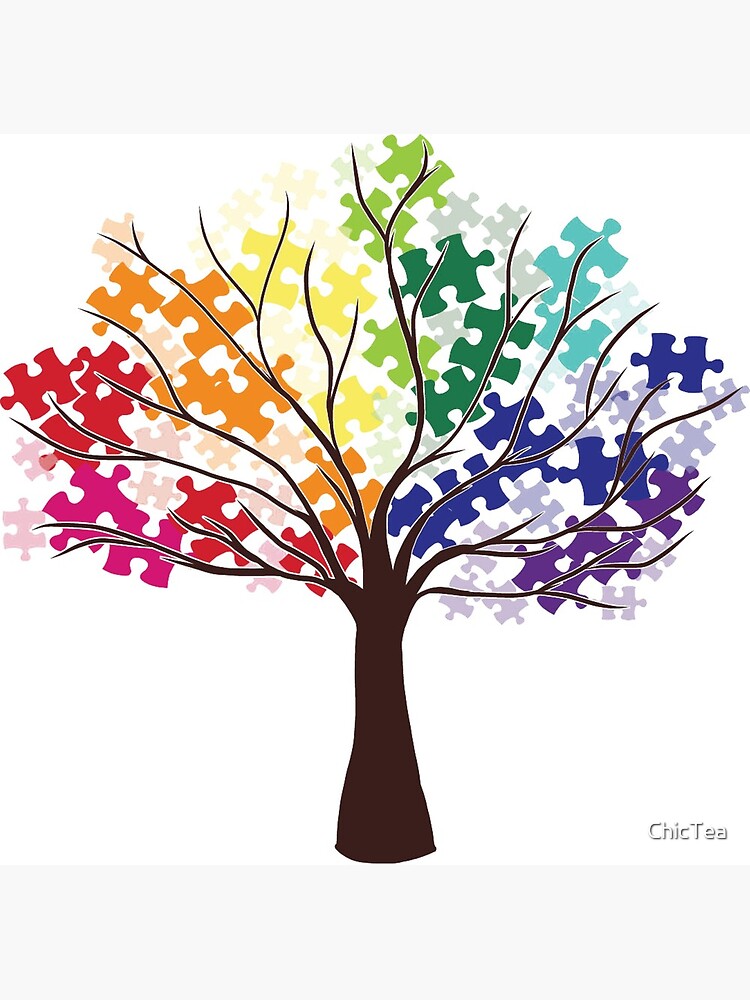 Autism Tree Tattoo Arm