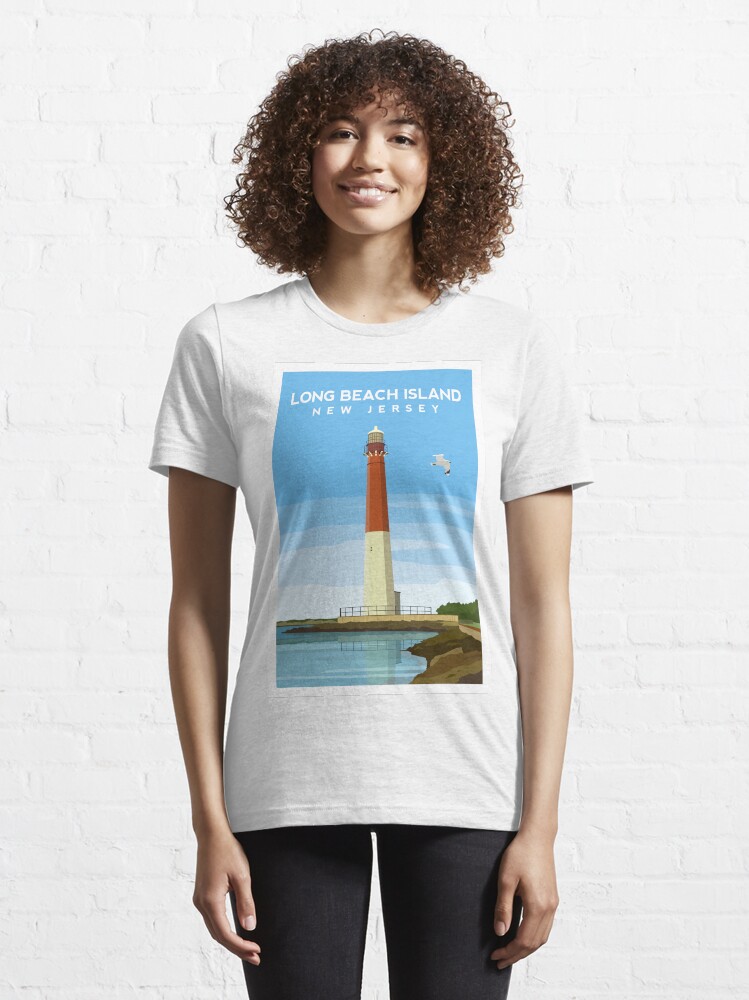 "Barnegat Lighthouse, Long Beach Island, New Jersey" T-shirt for Sale ...