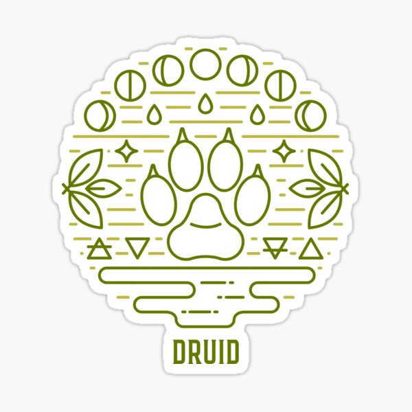 Druid Dnd Stickers | Redbubble