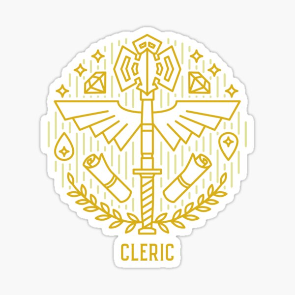 "Cleric" Sticker for Sale by Yaniir | Redbubble