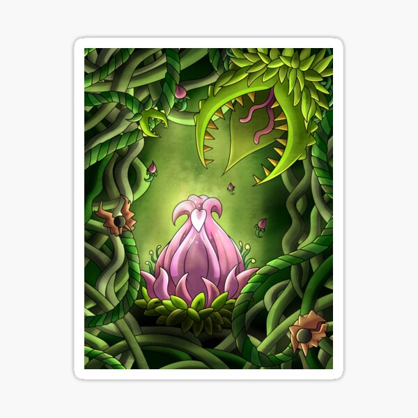 "Plantera - Digital" Sticker for Sale by Bettypico | Redbubble