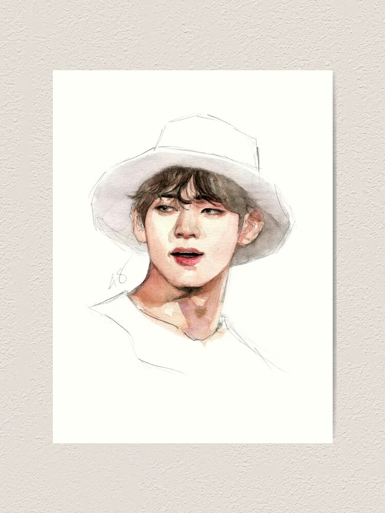 "Tae portrait study" Art Print for Sale by forinfinity | Redbubble