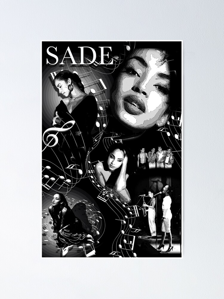 "Sade "Collage " D-6 Poster" Poster for Sale by nomercy50 | Redbubble