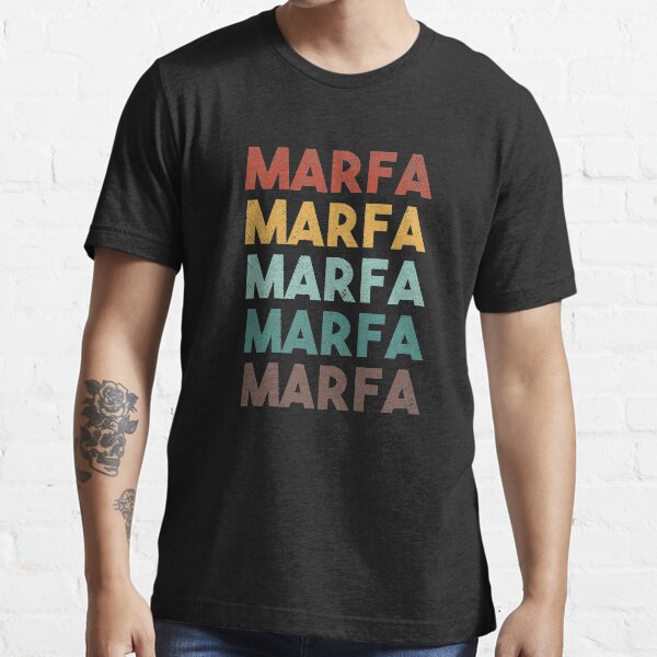 "Retro Marfa Texas" T-shirt by Bryce-LiSi | Redbubble