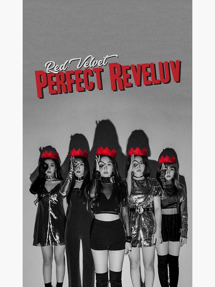 "Red Velvet "Perfect Reveluv" design kpop" Poster by Darkeo-777 | Redbubble