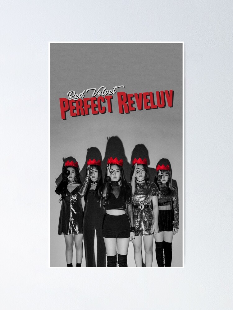 "Red Velvet "Perfect Reveluv" design kpop" Poster by Darkeo-777 | Redbubble