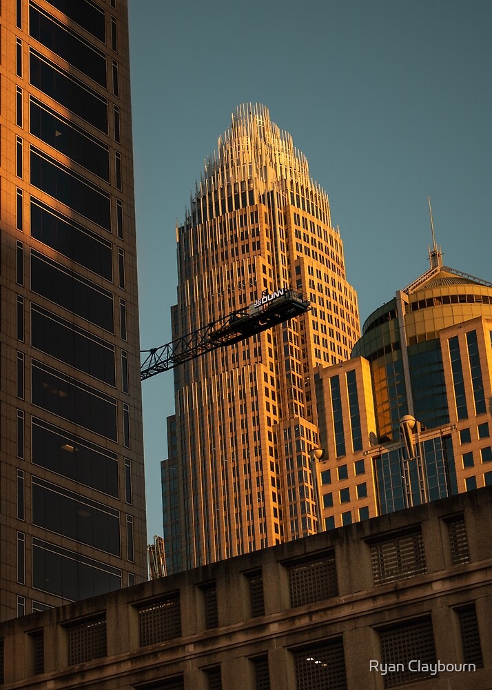 "Golden Hour Tower Urban Architecture Cityscape" by Ryan Claybourn ...