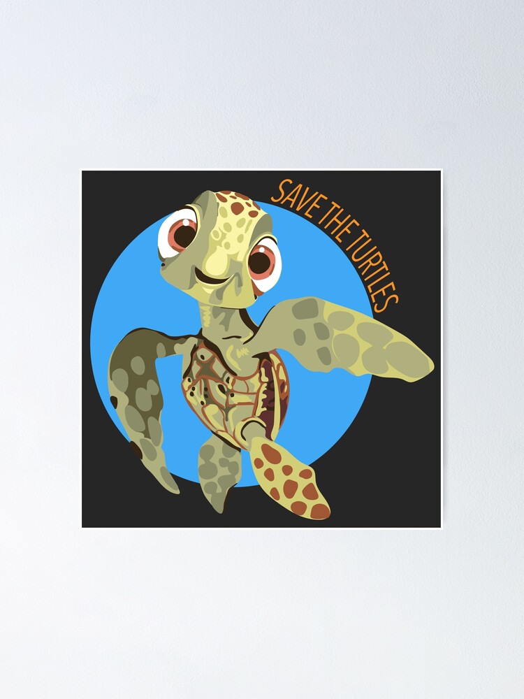 "Save the Turtles" Poster by naomiboru | Redbubble