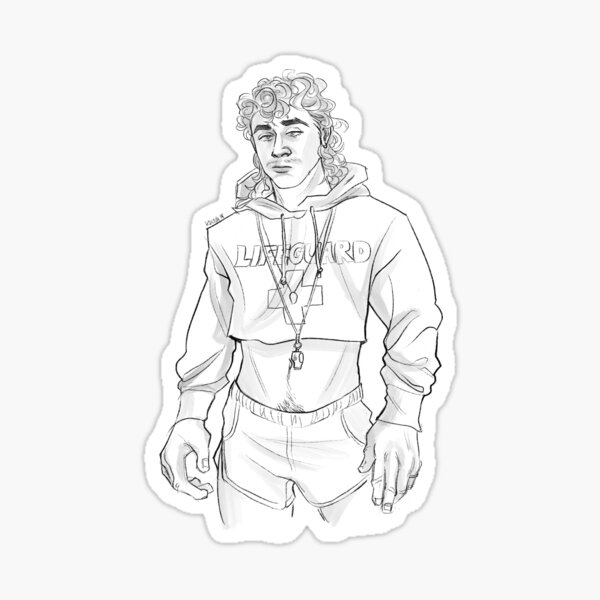 "let him wear a crop top" Sticker for Sale by reedbuck | Redbubble