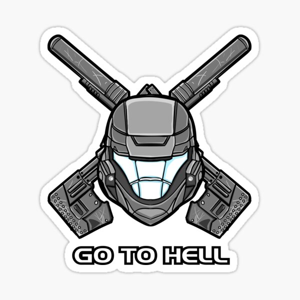 Halo Stickers | Redbubble