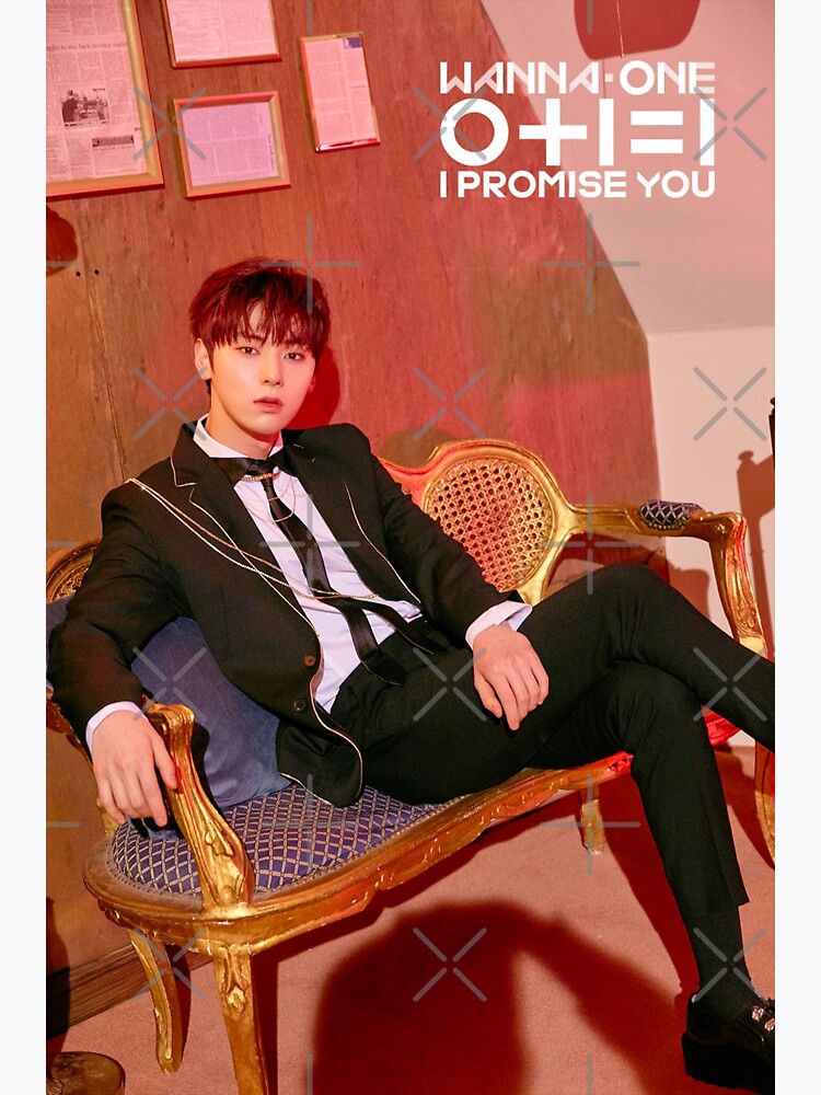 "WANNA ONE I PROMISE YOU HWANG MINHYUN" Sticker for Sale by ...