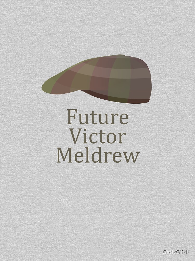 "Future Victor Meldrew Flat Cap design" T-shirt by GetItGiftIt | Redbubble