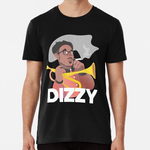 "Dizzy Gillespie Jazz" T-shirt for Sale by ClinCreative | Redbubble ...
